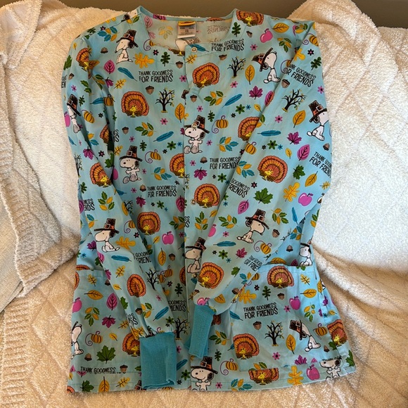 Peanuts | Jackets & Coats | Vintage Peanuts Charlie Brown Thanksgiving ...